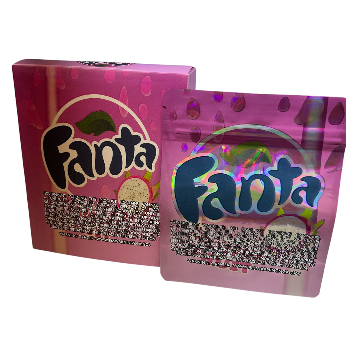 50 Fanta Dragon Fruit 3.5G Bags + Carton Box – My mylarbag